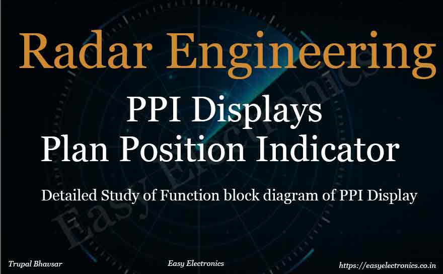 PPI Display in Radar | Plan Position Indicator - EASY ELECTRONICS